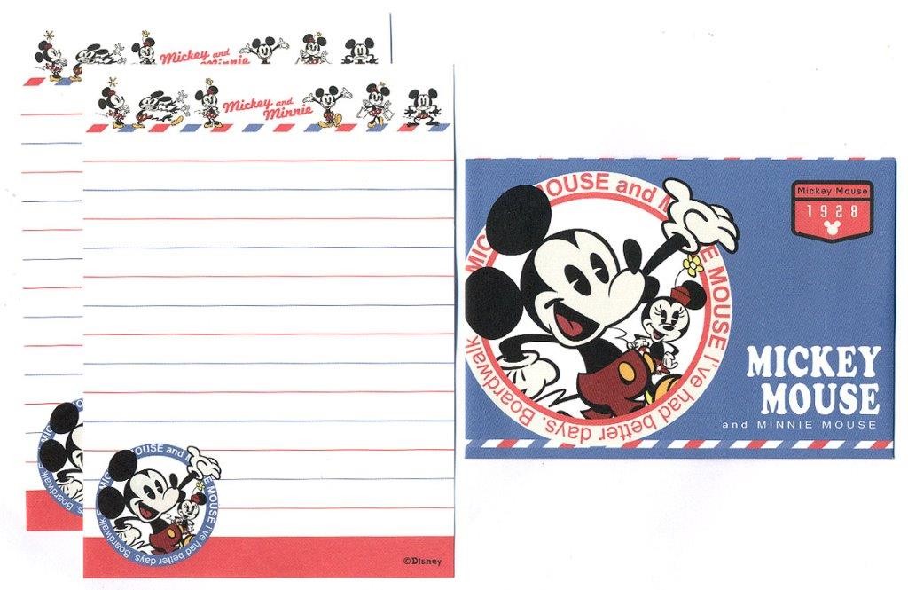 Carta De Mickey Mouse De Disneylandia